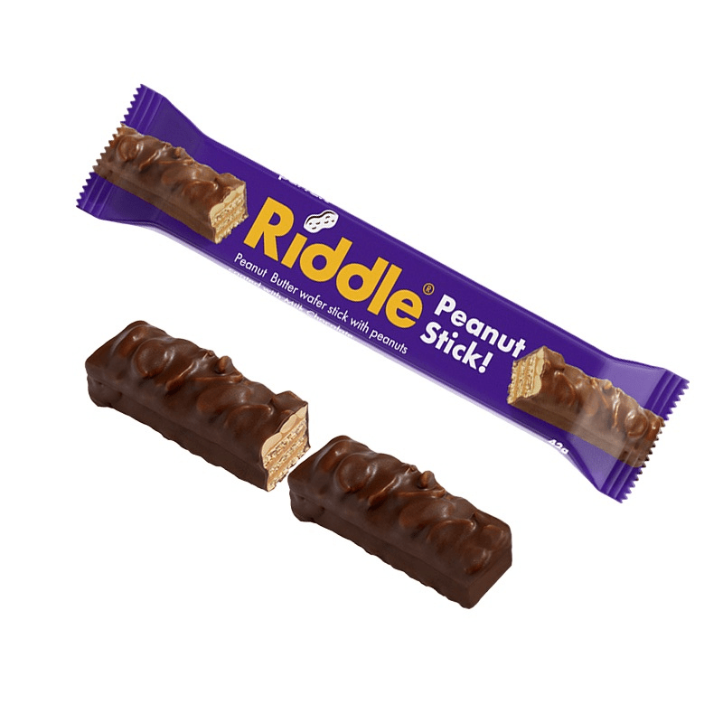Riddle Peanut Butter Wafer Sticks Bar 42g – SoSweet