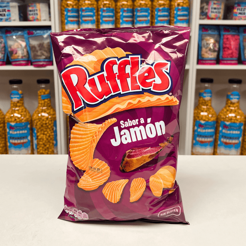 Ruffles Jamon Crisps Bag 160g EU – SoSweet