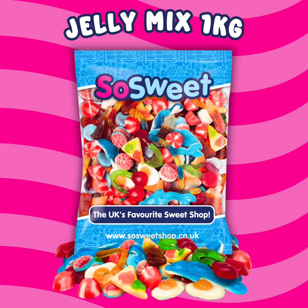 1kg Jelly Pick n Mix: Premium Fruity Chewy Sweets Online – SoSweet