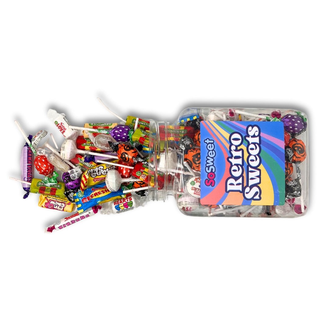 SoSweet Retro Mix Jar (1.25kg) - Classic Retro Sweets