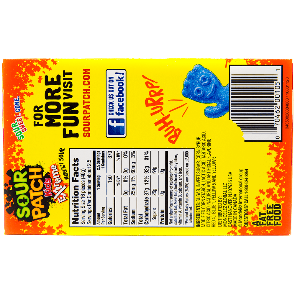 Mega Sour Sweets – SoSweet