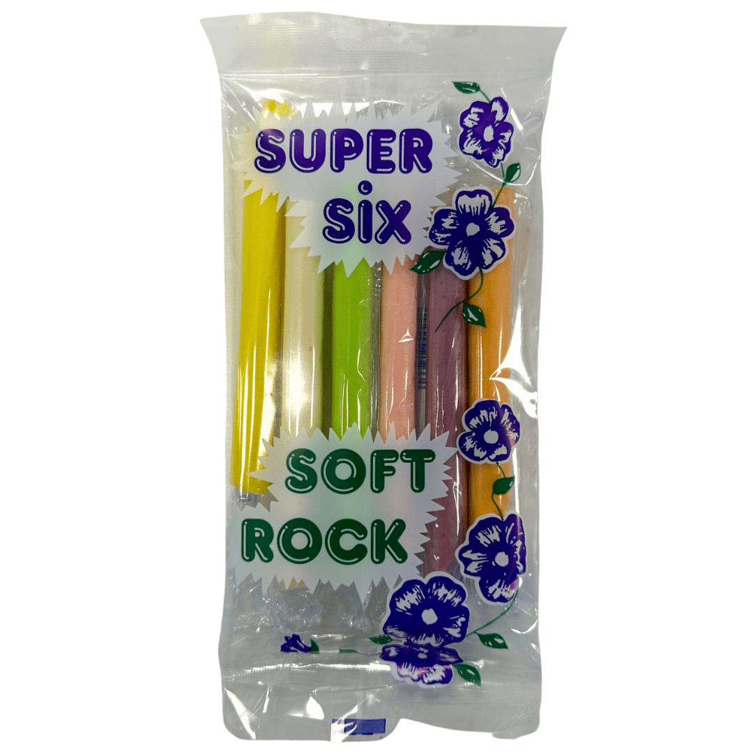 Super Six Soft Rock: Fun and Vibrant Rock Candy: SoSweet