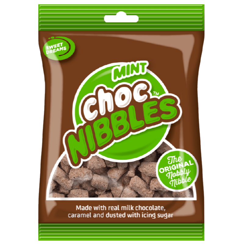 Sweet Dreams Mint Choc Nibbles Peg Bag 150g – SoSweet