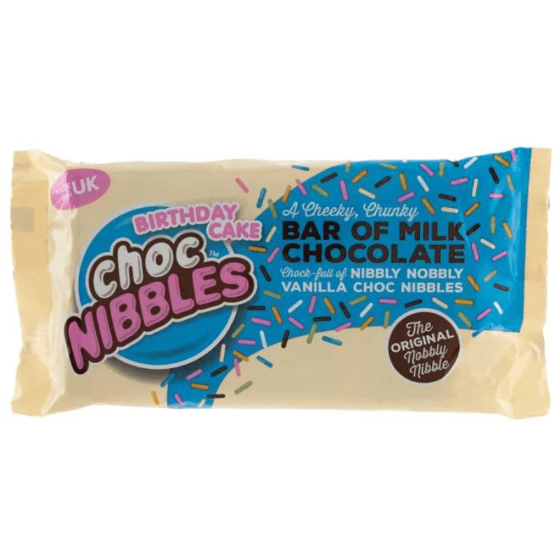 Sweet Dreams Birthday Cake Nibbles Bar 120g – SoSweet