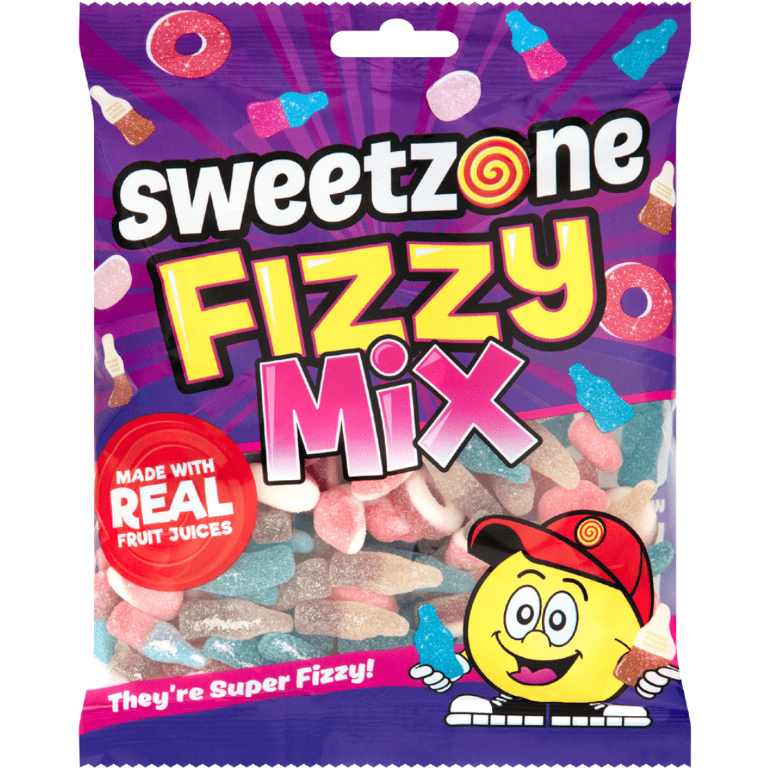 Sweetzone Bags Fizzy Sweet Mix (180g) – SoSweet