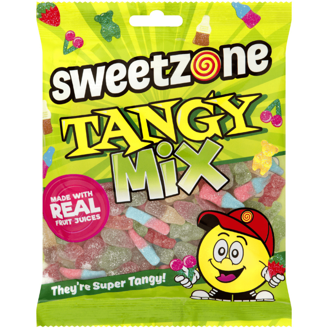 Sweetzone Tangy Mix Peg Bag 180g – SoSweet