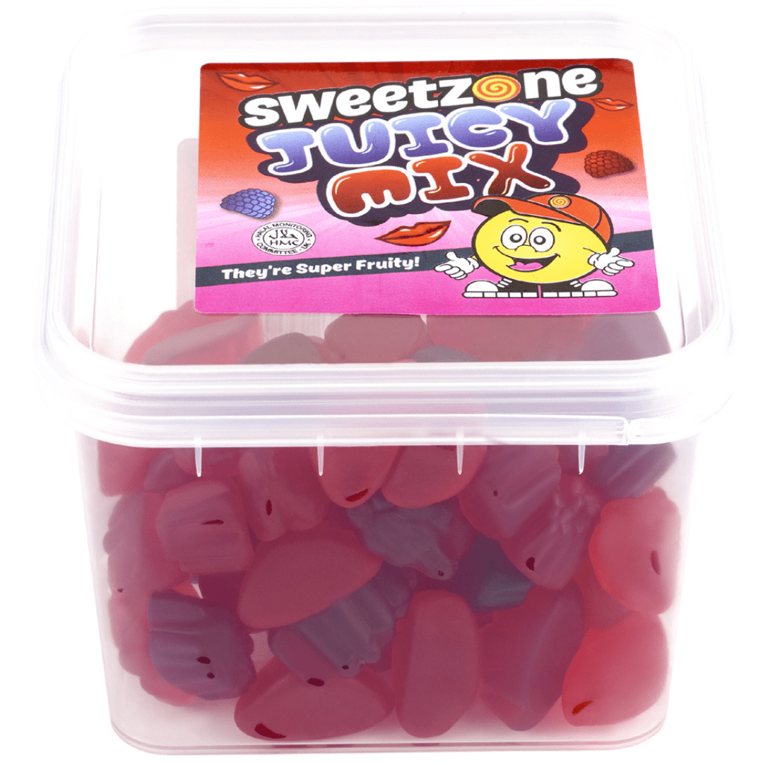 Sweetzone Juicy Mix Mini Tub 170g – SoSweet