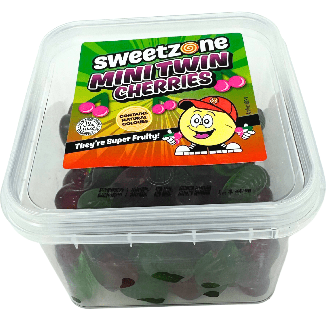 Sweetzone Twin Cherries Mini Tub 170g – SoSweet