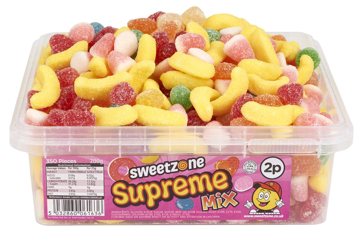 Sweetzone Supreme Mix Tub 700g – SoSweet