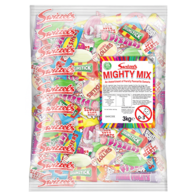 Buy Swizzels Mighty Mix 3kg | Assorted Classic Sweets – SoSweet