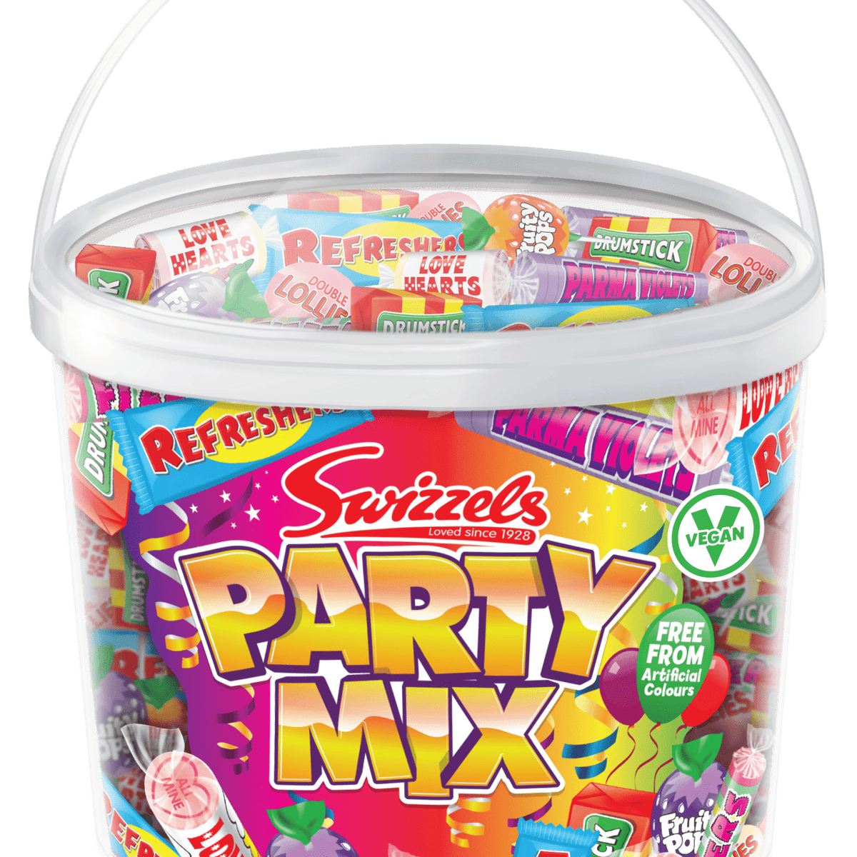 Swizzels Party Mix Tub 785g – SoSweet