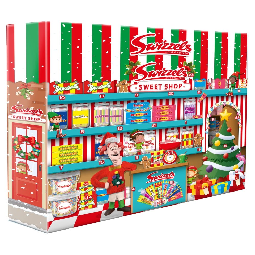 Swizzels Sweet Shop Advent Calendar 220g – SoSweet