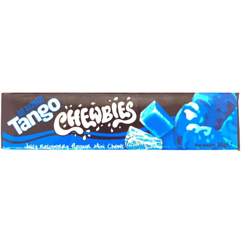 Tango Blue Raspberry Chewbies 30g – SoSweet