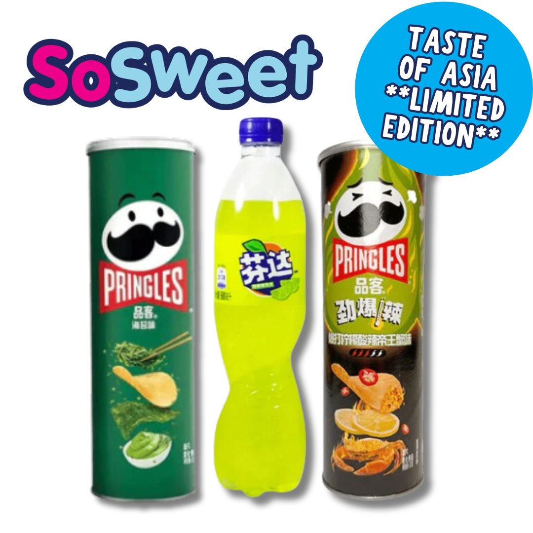 Taste of Asia Bundle | Exotic Snacks and Drinks from SoSweet