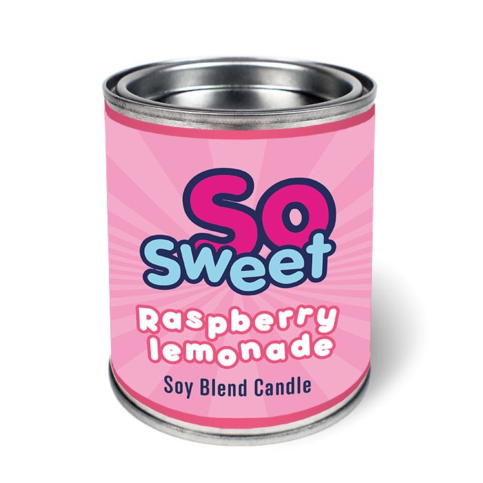 SoSweet's Raspberry Lemonade Candle - A Summer Symphony in Scent