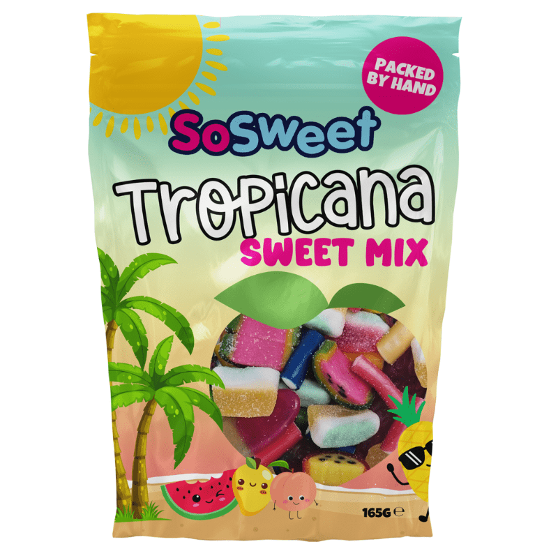 SoSweet Tropicana Sweet Mix Pouch 165g