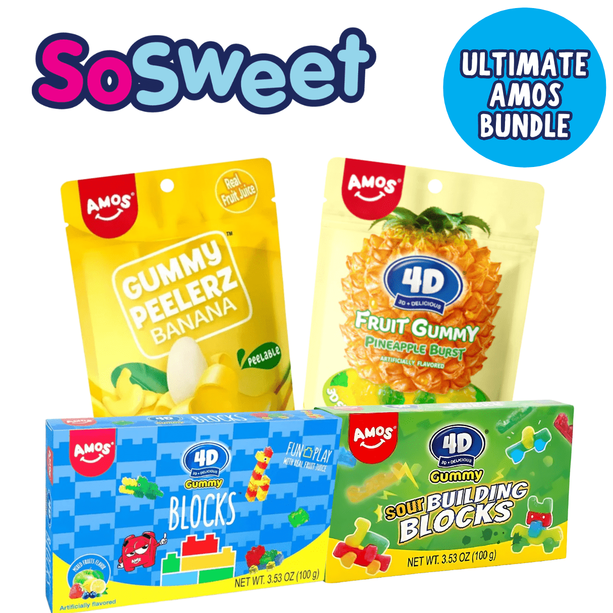 Amos Sweets – Fun & Fruity Gummies at SoSweet