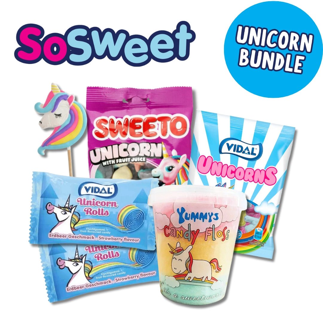 Unicorn Sweet Collection | Magical Unicorn-Themed Sweets at SoSweet