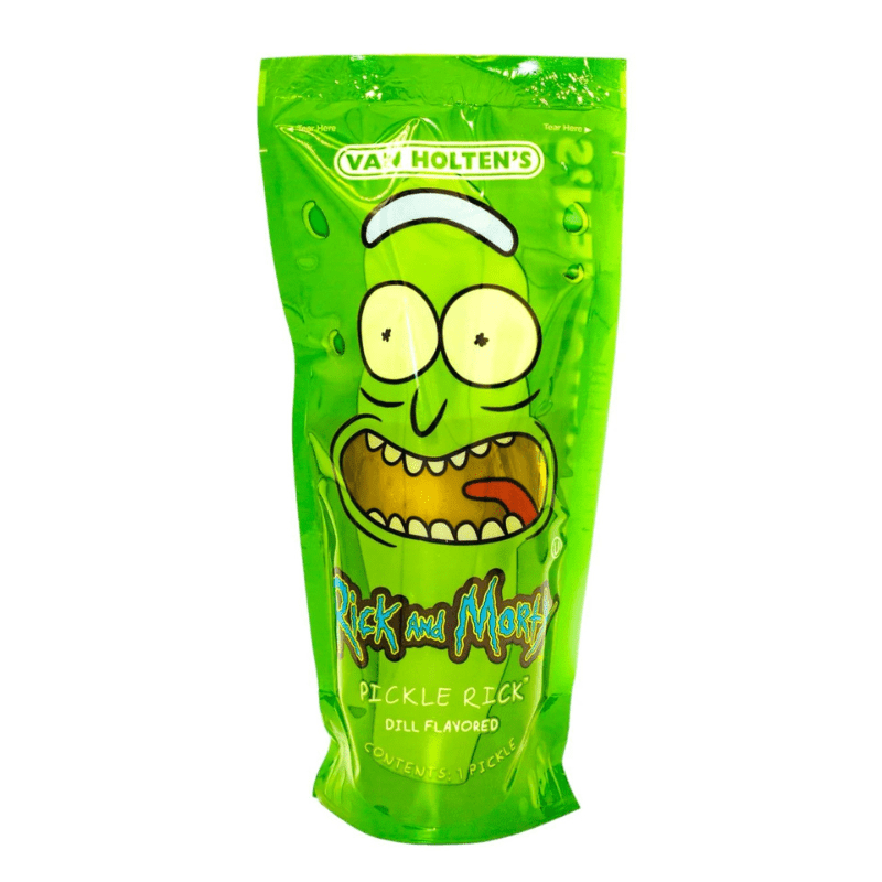 Van Holten Rick and Morty Pickle Rick Dill Pickle In A Pouch 306g – SoSweet
