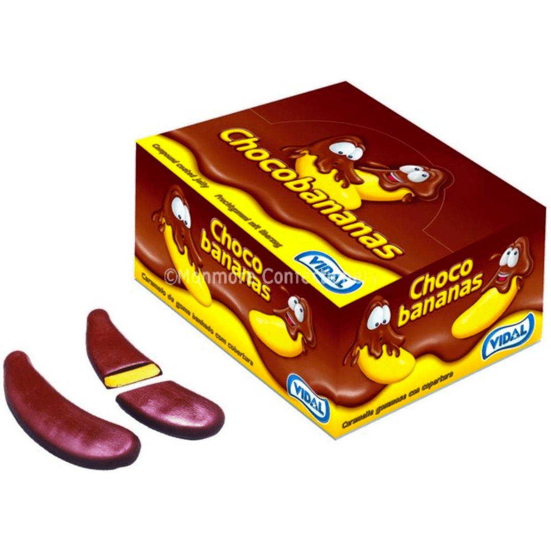 Vidal Choco Bananas Tub (120pcs) – SoSweet