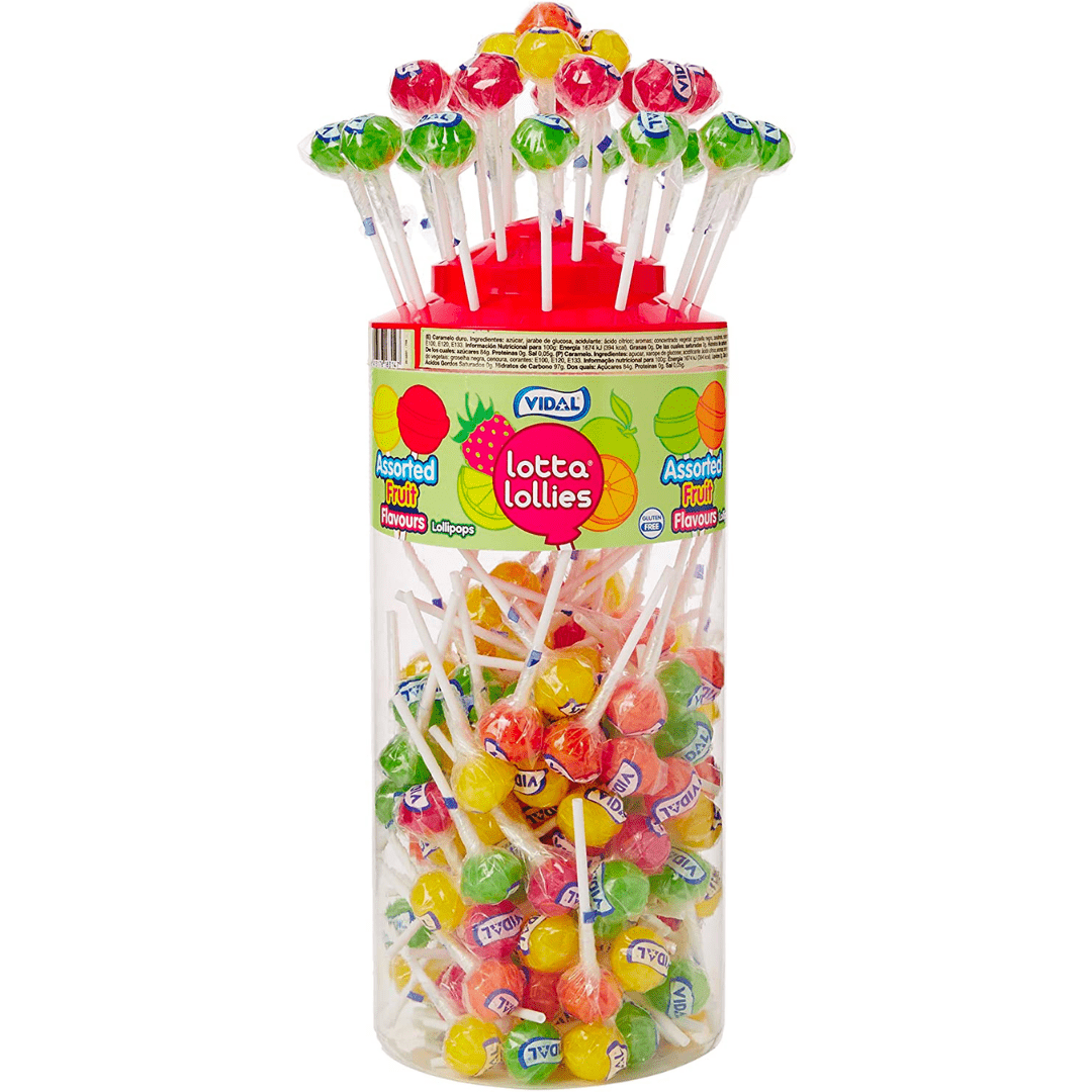 Vidal Lotta Lollies | Assorted Flavours for Every Occasion – SoSweet