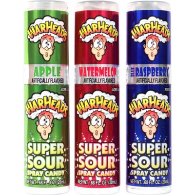 Warheads Super Sour Spray Blue Raspberry (19g) – SoSweet
